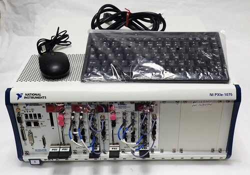 NATIONAL INSTRUMENTS PXIe-1075 PXl CHASSIS PXle 5644R TRANSCEIVER 8133 ...
