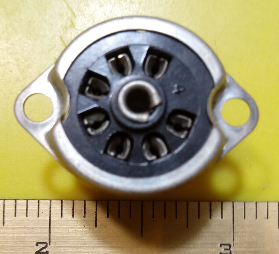 EBY® 7 Pin Tube Socket • Top Mount • 5/8" Hole • 7/8" Hole Centers | eBay