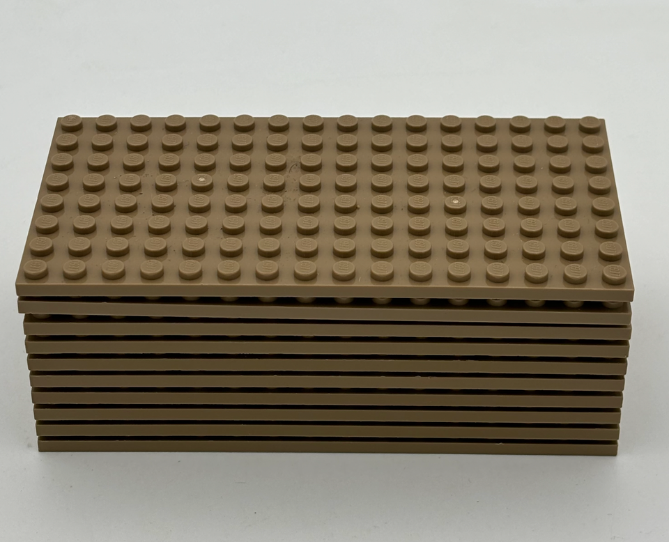 LEGO bulk lot 8x16 Baseplate Plate CHOOSE COLOR 10 pack vol discounts ...