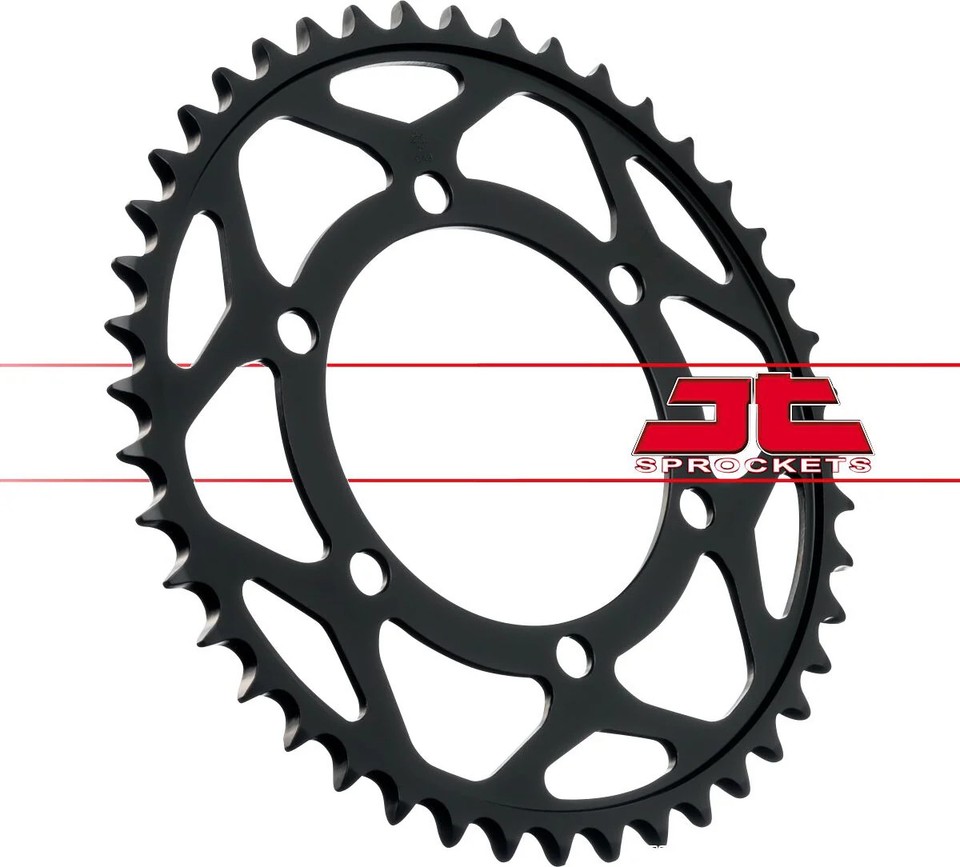 JT Sprockets Steel Rear Sprocket Black For Triumph DAYTONA 675 2006 ...