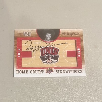 2011-12 SP Authentic Home Court Signatures #HCRT Reggie Theus Autograph ...