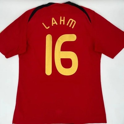 Lahm #16 Germany 2008/2009 Away ORIGINAL Adidas Rare Soccer Jersey (M ...