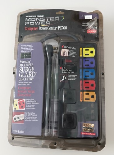 Monster PowerCenter PC700 HP RS Surge Protector Clean Power 50644389733 ...