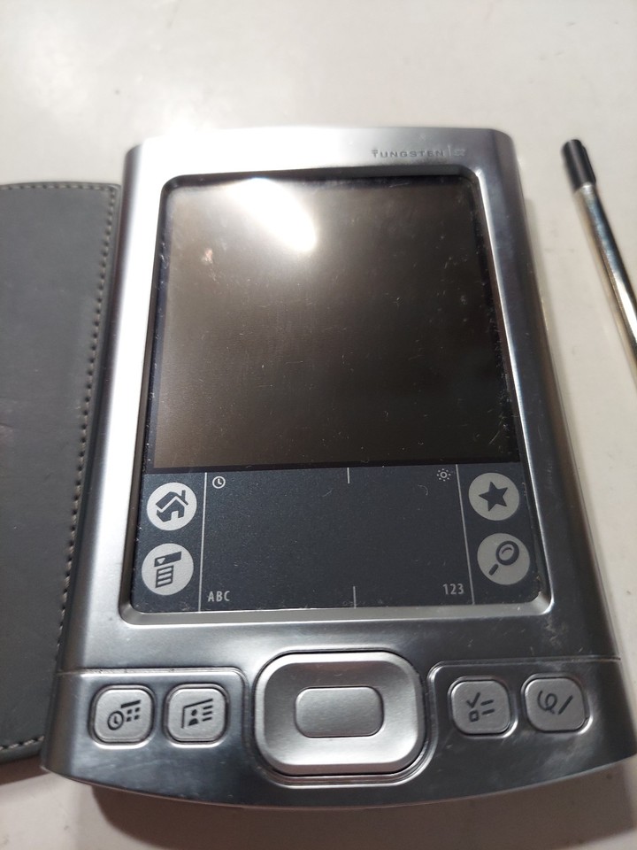 PalmOne Tungsten E2 Palm Pilot Personal Organizer with Stylus GUC READ ...