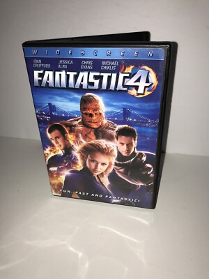 Fantastic 4 (DVD, 2005, Widescreen)-Michael Chiklis,Ioan Gruffudd ...