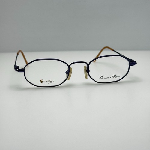 Burns & Allen 03 SM Eye Glasses Eyeglasses Frames Pastel Blue Purple 46 ...
