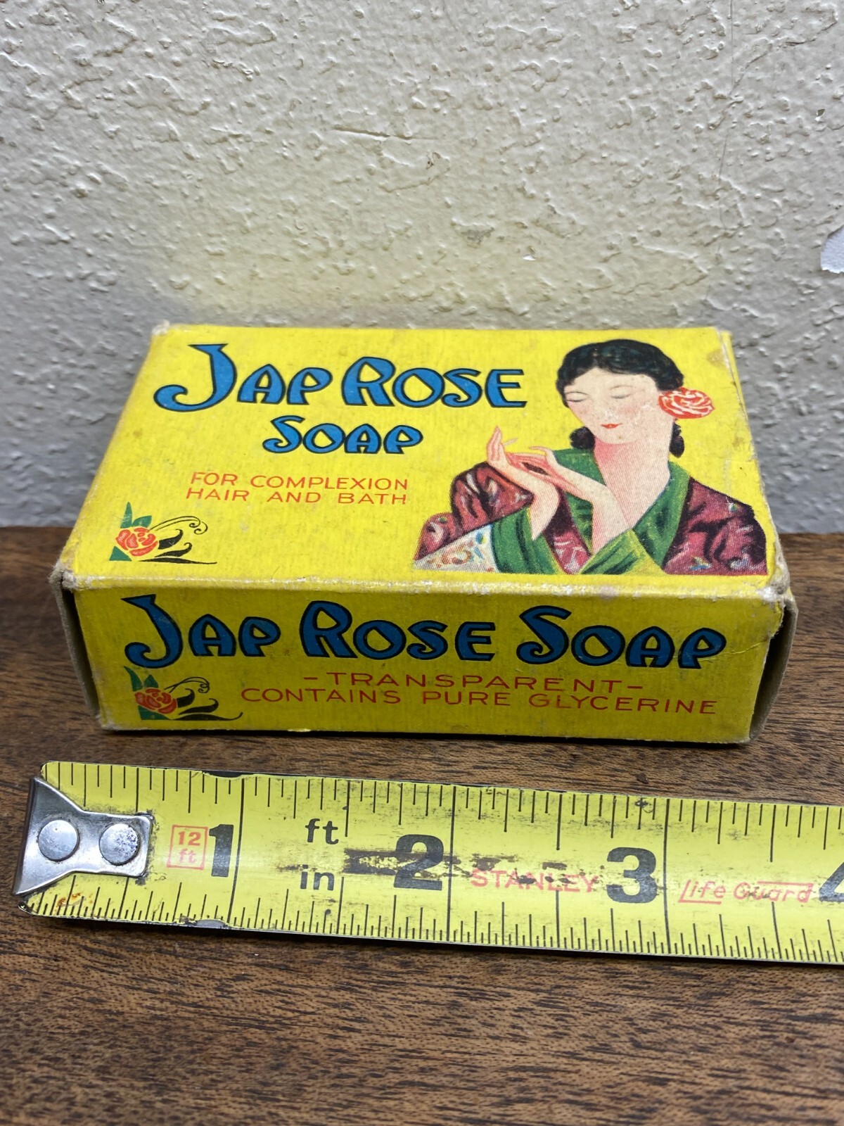 Vintage 1920's?? JAP ROSE Soap NIB - by Kirk Products ~ Proctor ...