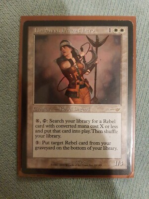 1x MTG Magic The Gathering TCG Lin Sivvi Defiant Hero - Rare - Nemesis ...