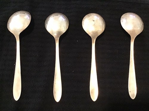 Vintage Four National Silver Co A1 Spoons - 4 Pieces | eBay