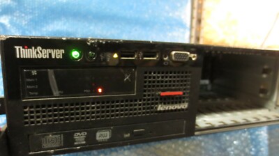 Lenovo ThinkServer RD640 2U Server | E5-2630 | NO RAM | NO HDD | NO ...