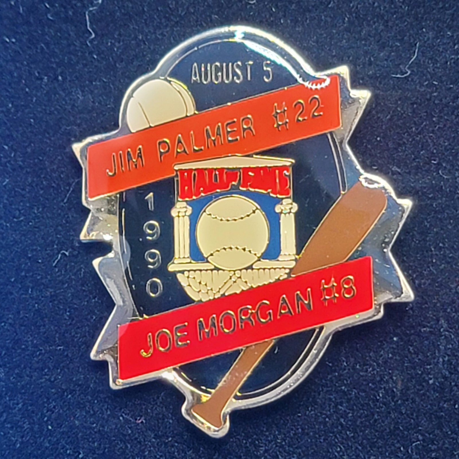 Baseball Hall Of Fame Pins From 1990, 1994, 1995 And 1996 | eBay