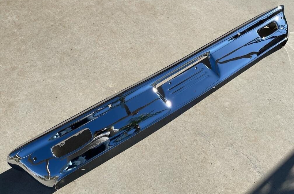 SX DODGE CORONET 440 500 NEW TRIPLE PLATED CHROME FRONT IMPACT BUMPER ...