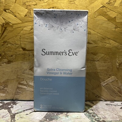 Summer's Eve Extra Cleansing Vinegar & Water Douche - 2 *OPEN, DAMAGE ...