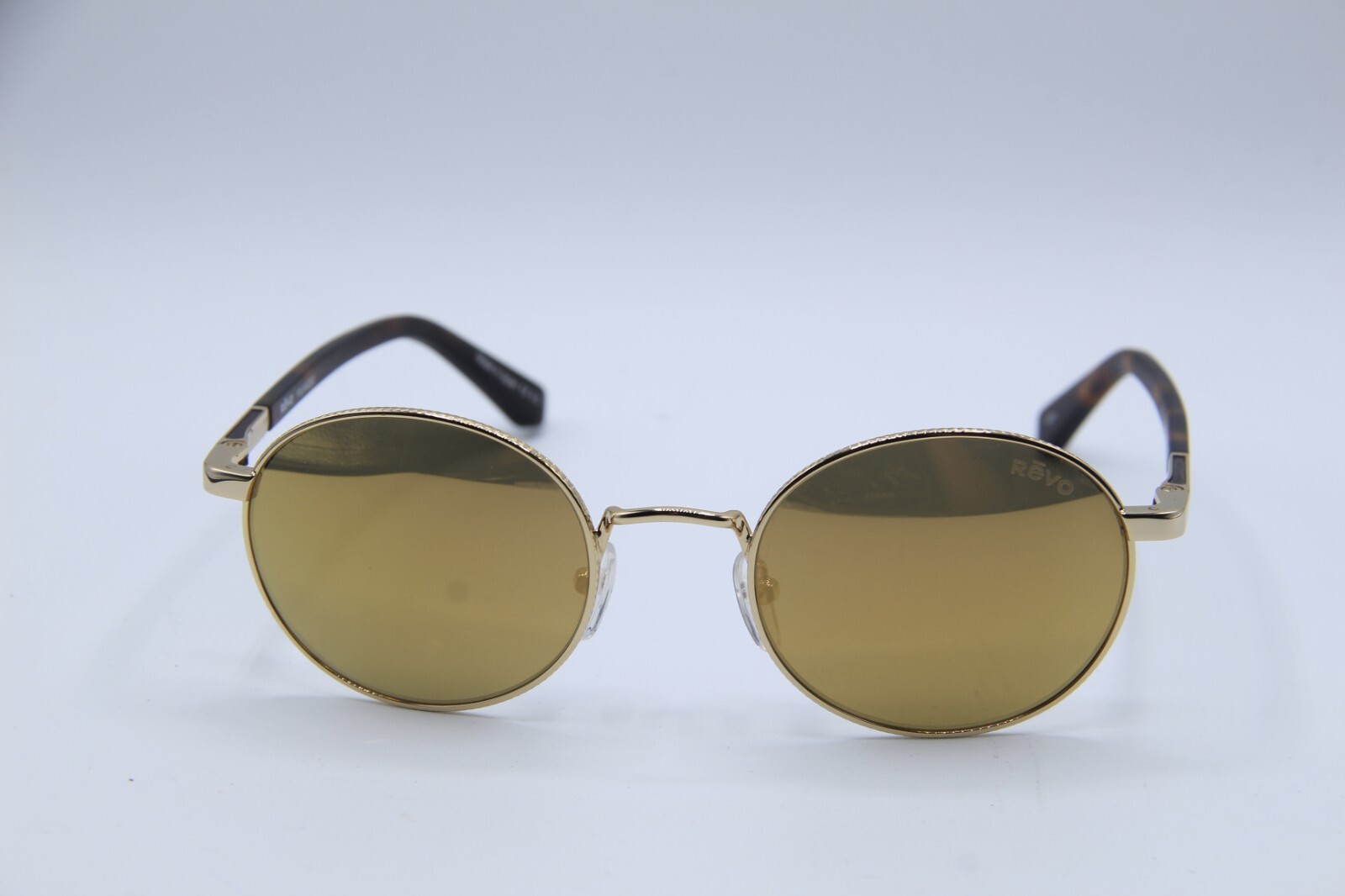 NEW REVO RE 1143 04 RILEY POLARIZED GOLD HAVANA AUTHENTIC SUNGLASSES 50 ...