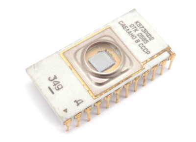 K573RF2 К573РФ2 UV Eprom 2716 2Kx8-Bit 16Kbit DIP-24 White Ceramic ...