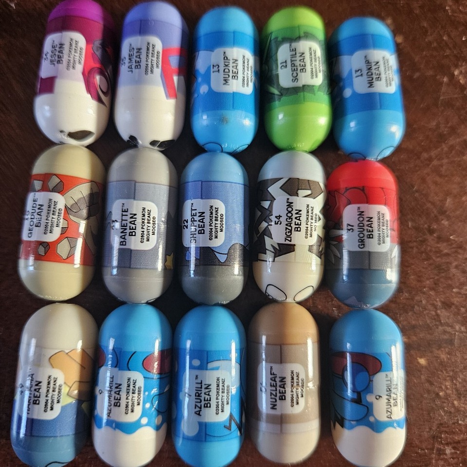 Mighty Beanz - Pokemon - Lot Of 15 | eBay