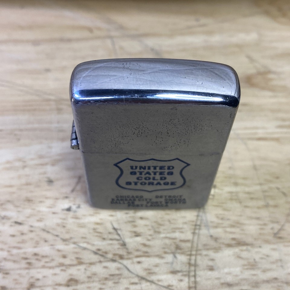 Wellington Windproof Lighter - United States Cold Storage 1984-5-30-56 ...