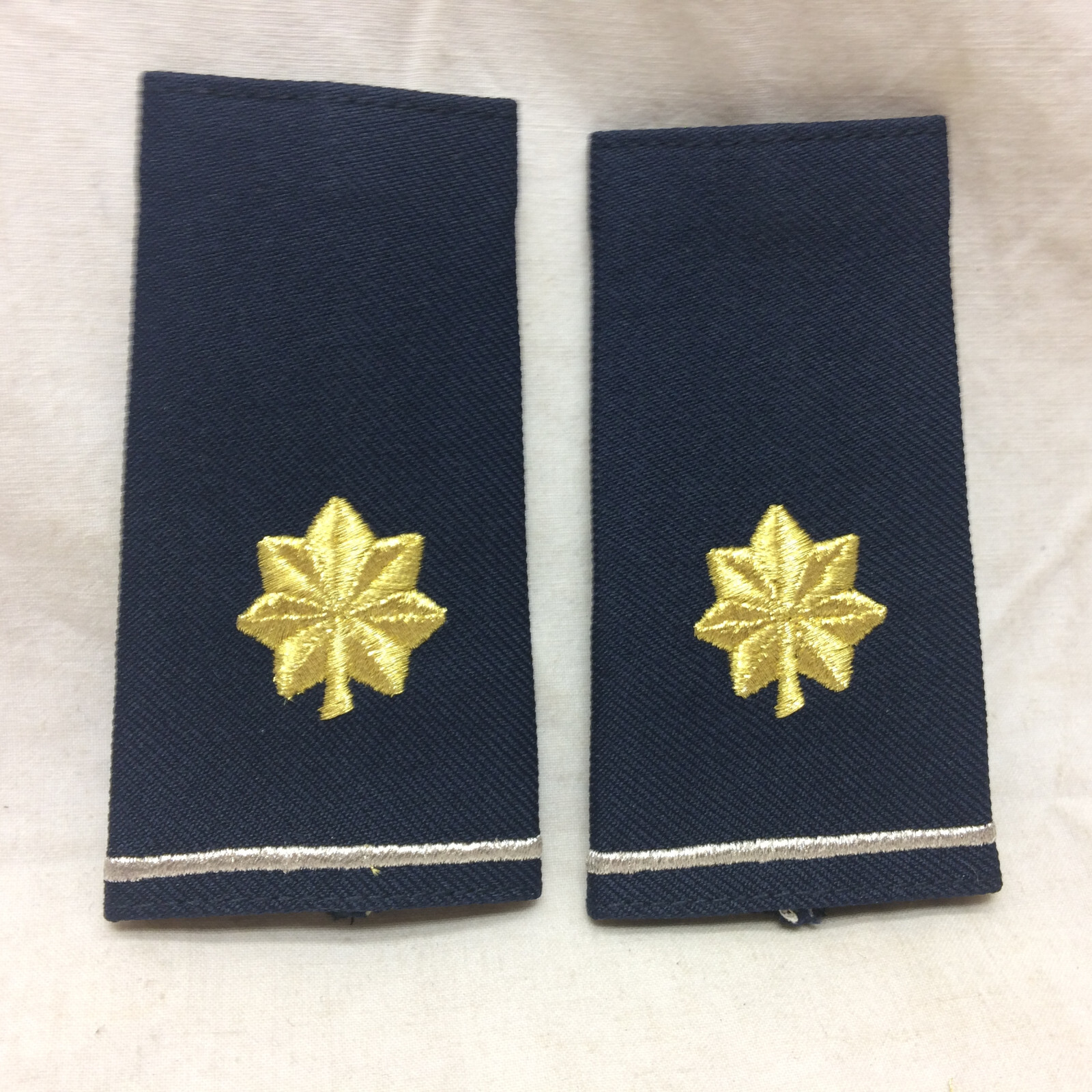 Major Insignia On Uniform