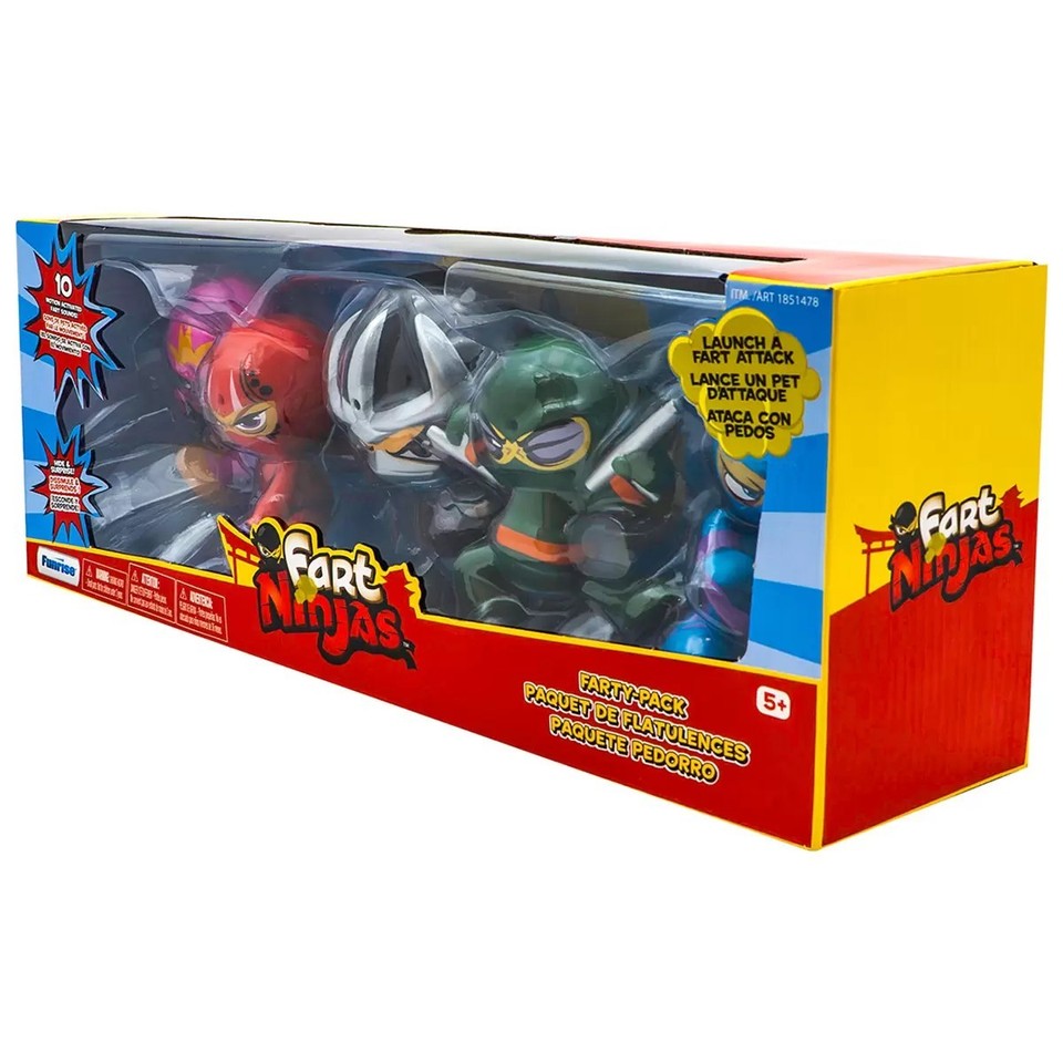 New Viral Funrise Fart Ninjas 5 Pack, Choice of Farty Pack or ...