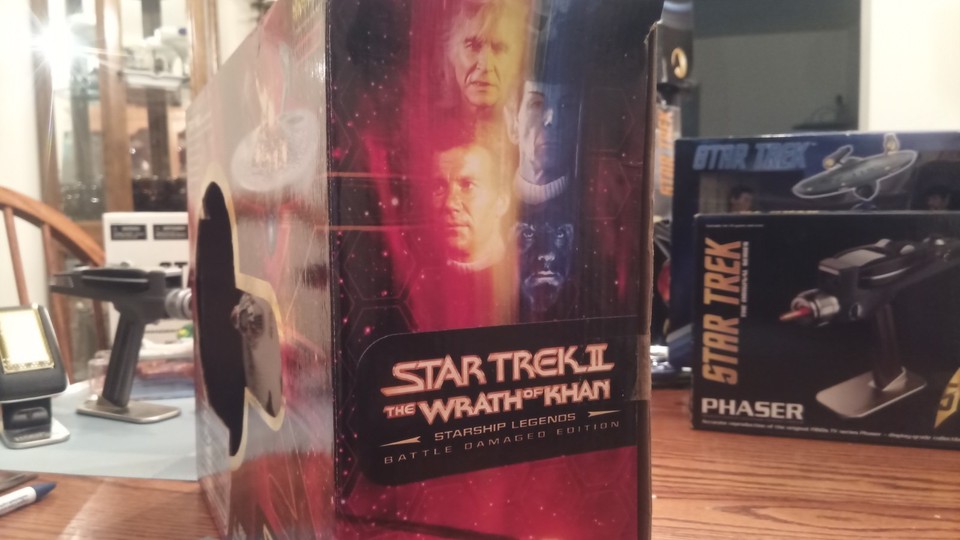 Art Asylum Star Trek II USS Enterprise starship Wrath of Khan Battle ...