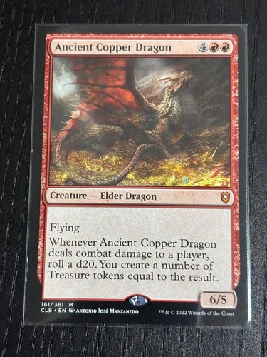 Mtg Ancient Copper Dragon English Version | eBay