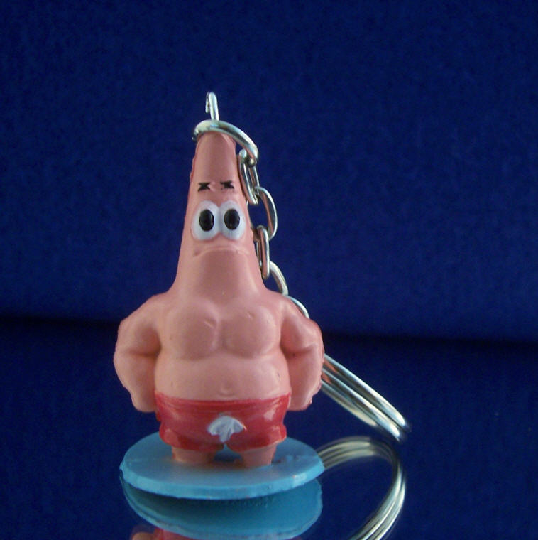 NICKELODEON SPONGEBOB v2 MINI FIGURE KEYCHAIN BACKPACK ZIPPER PULL YOU ...