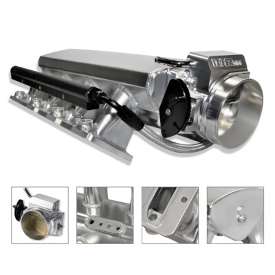 102mm Low Profile Intake Manifold LS1 LS2 LS6 4.8 L & Fuel Rail ...