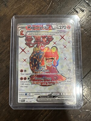 Magcargo ex 191/167 Sv06: Twilight Masquerade Holo | eBay