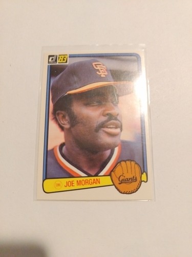 1983 DONRUSS # 438 JOE MORGAN BASEBALL CARD | eBay
