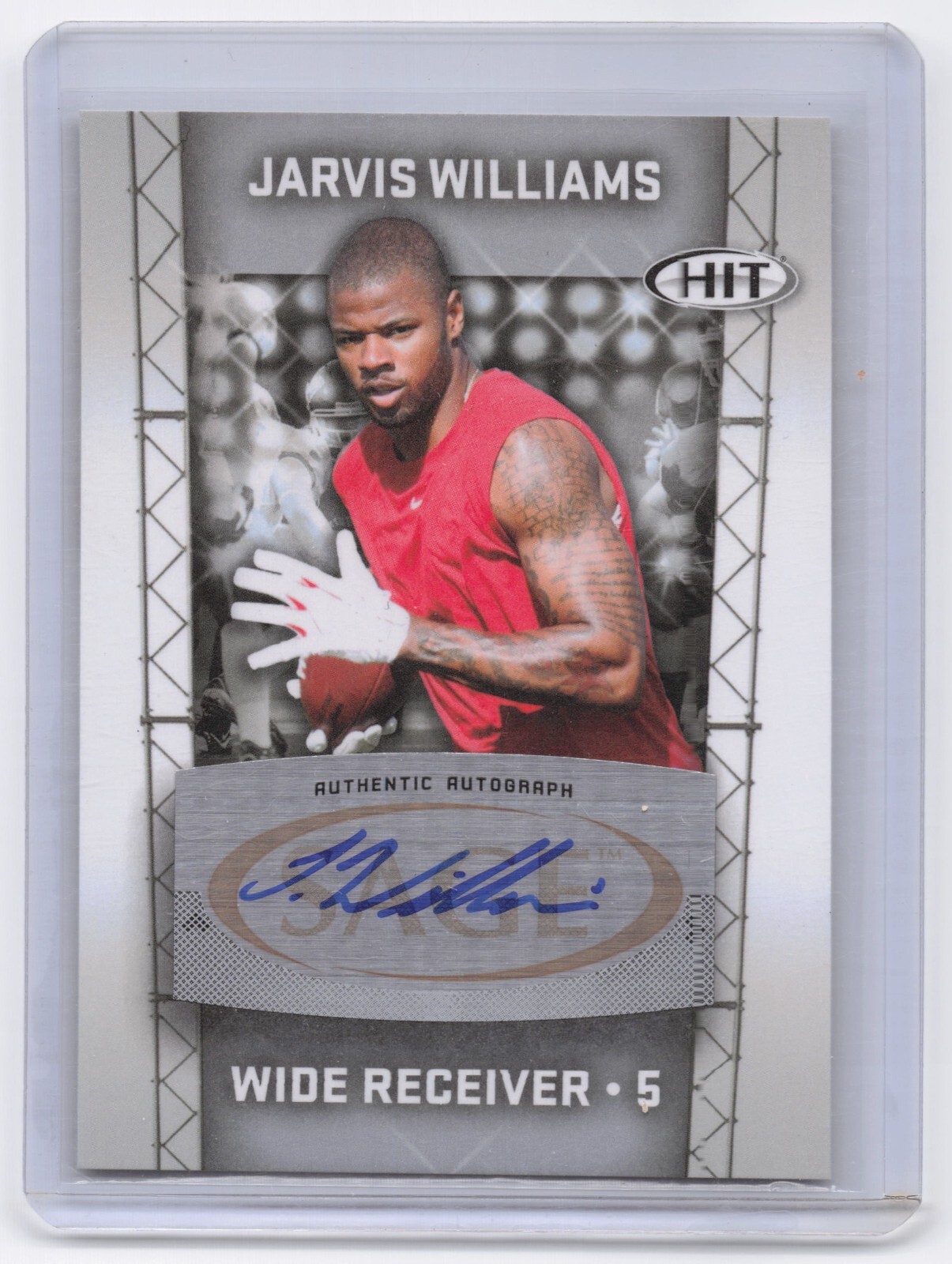 2011 SAGE Hit - Autographs Jarvis Williams #A95 Gold /250 (AU) for sale ...
