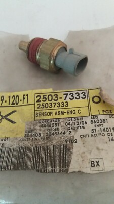 NEW GENUINE GM ENGINE COOLANT TEMPERATURE SENSOR 25037333 | eBay