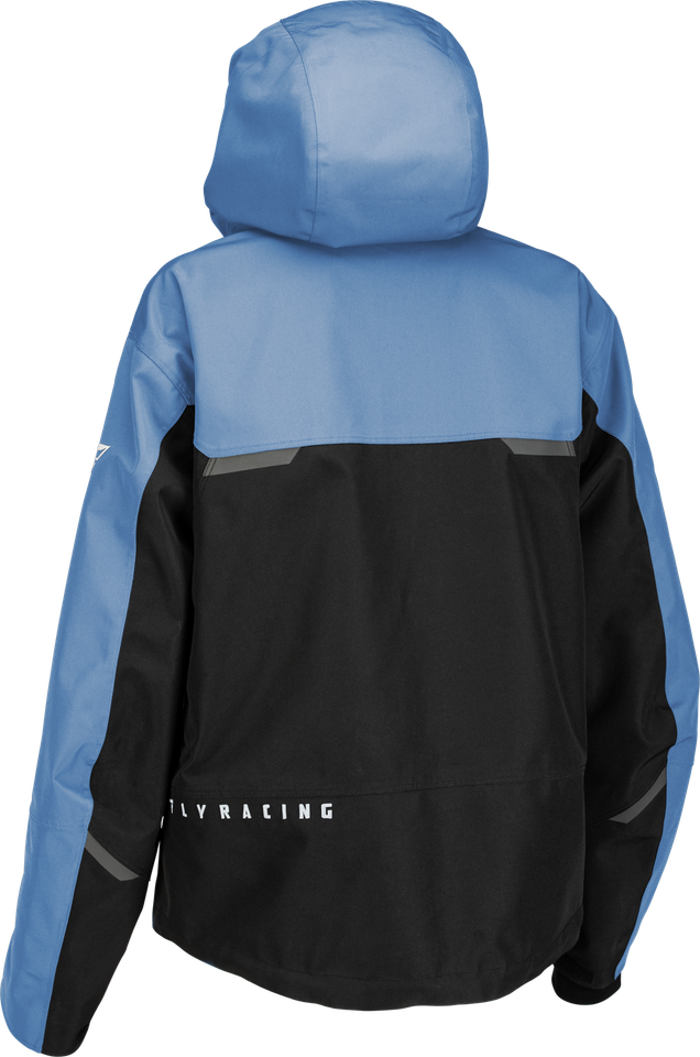 FLY RACING WOMEN'S CARBON JACKET BLACK/BLUE MD 470-4501M | eBay