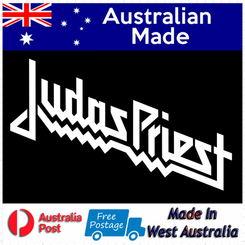 JUDAS PRIEST Sticker Vinyl Decal Car Bike 4x4 Metal Rock Band Music ...