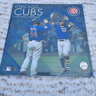 CHICAGO CUBS 2020 Baseball Wall Calendar 12" x 12" Turner | eBay
