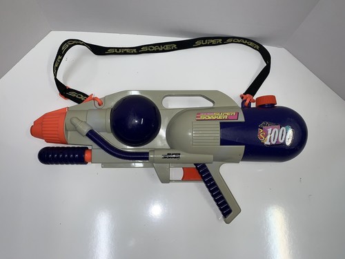 Larami Super Soaker CPS 1000 Constant Pressure Water Gun 1997 w/Strap ...