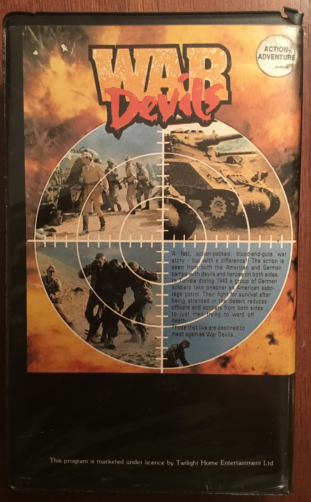 War Devils (VHS, 1969) Clamshell, Italian War Movie, WWII, Rare HTF OOP | eBay