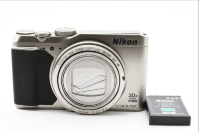 Nikon COOLPIX S9900 Silver Digital Camera w/Strap From Japan | eBay
