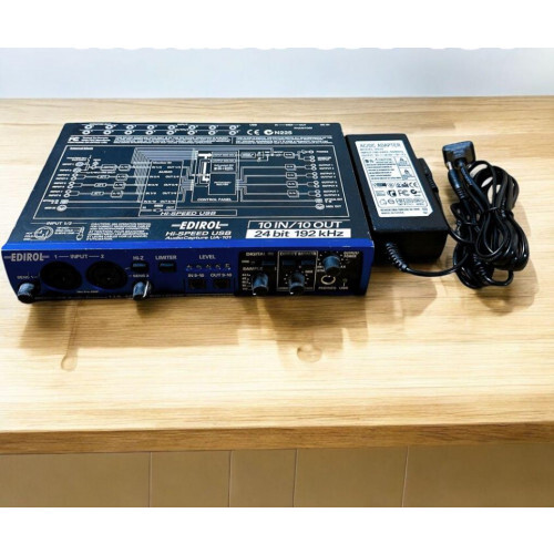 ROLAND Edirol UA-101 Hi-Speed USB Audio Capture Midi Interface 24bit ...