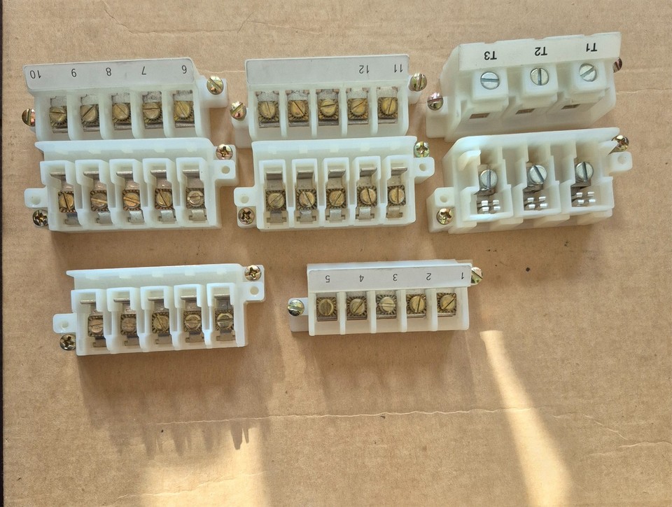 Allen Bradley 1492-ED103 Ser A Terminal Block Pull Apart Block 3P 60A ...