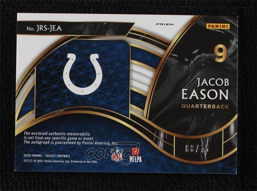 2020 Panini Select - Jumbo Rookie Signature Swatches Jacob Eason #JRS ...