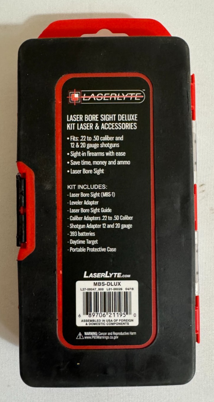 LaserLyte Laser Bore Sight Deluxe Kit | eBay