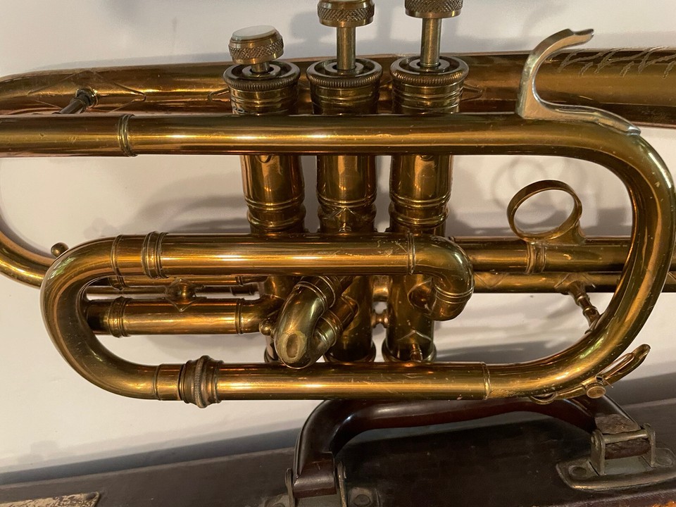 SALE Harry Pedler Art Trumpet 1940's - PROJECT - NEEDS WORK - Original ...