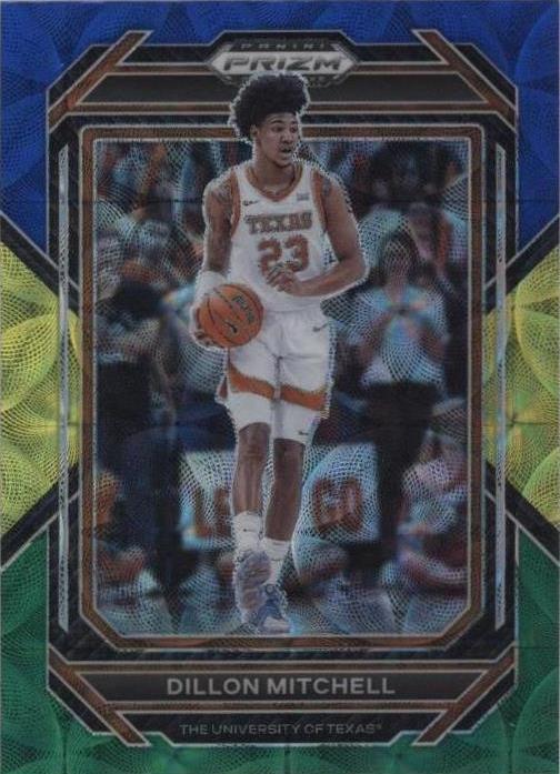 2023-24 Panini Prizm Draft Picks - Dillon Mitchell #35 Choice Blue ...