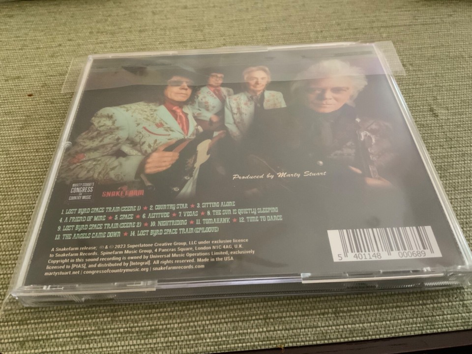 CD Marty Stuart And His Fabulous Superlatives ‎Altitude Autographed ...