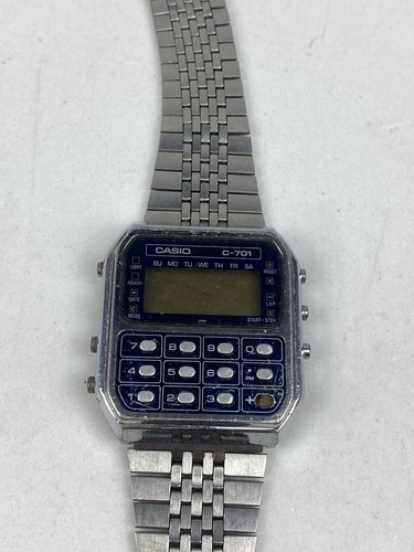 Vintage Casio C-701 Digital Computer Calculator Watch | eBay