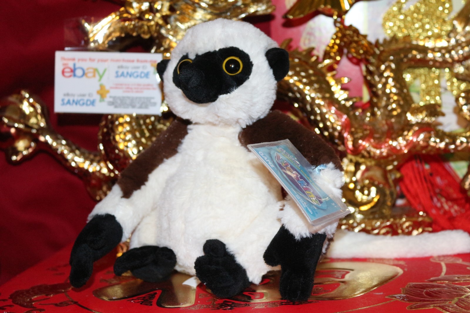 WEBKINZ SIFAKA LEMUR.COMES WITH SEALED/UNUSED CODE/TAG-NICE GIFT | eBay