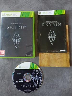 (X360-1) XBOX 360 Skyrim PAL FR COMPLET | eBay