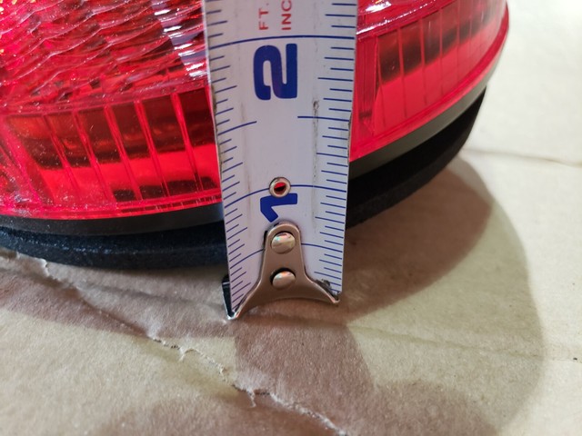 1010 Weldon Stop OR Turn Tail Light 7" RED for sale online | eBay