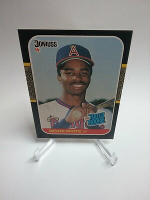Devon White Angels 1987 Donruss Rated Rookie #38 | eBay