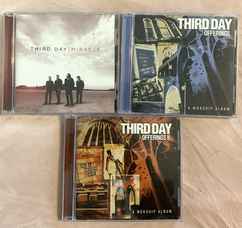 Third Day CD Lot of 3! Miracle ~ Offerings ~ Offerings II | eBay